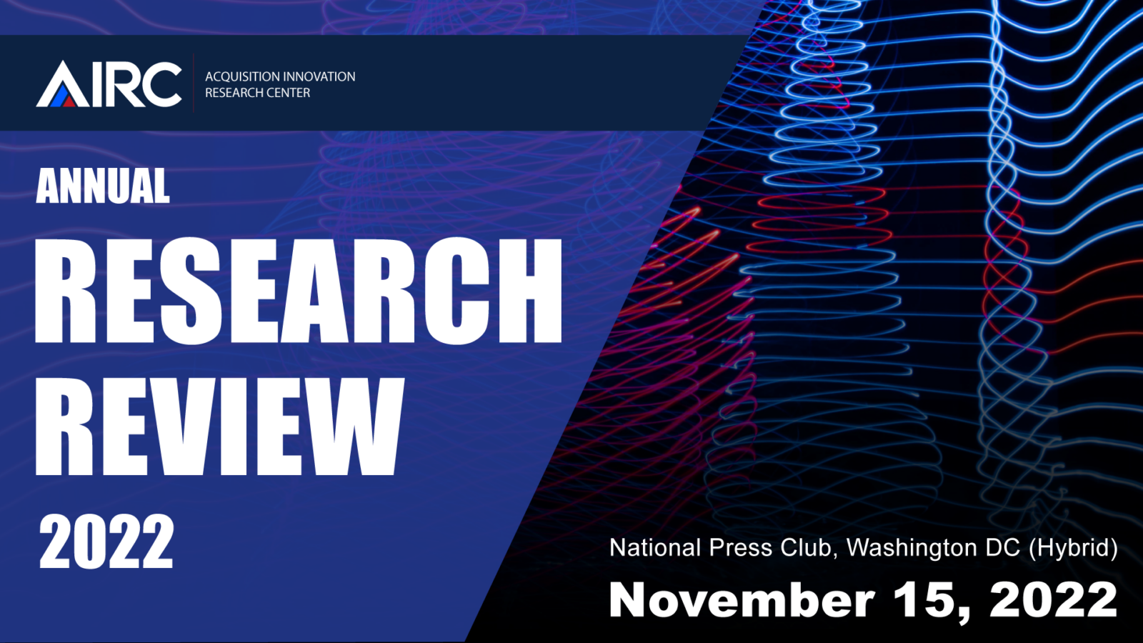 The AIRC Research Review 2022 – Systems Engineering Research Center